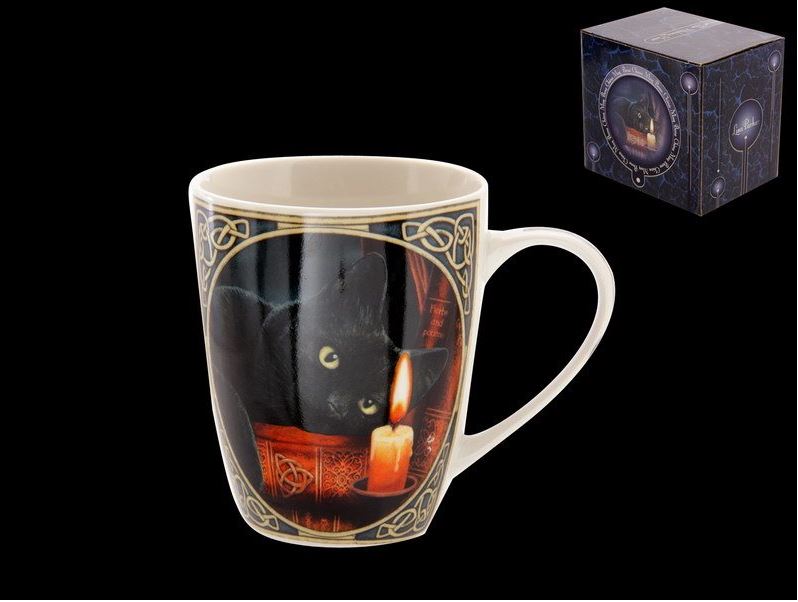 Lisa Parker Gothic WITCHING HOUR Mug witches Cat coffee cup - Lee's ...