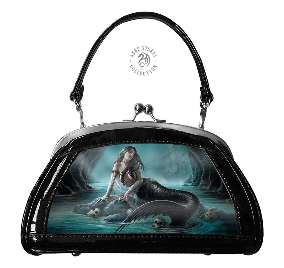 ANNE STOKES EVENING BAG 3D Lenticular Art work small hand bags SIRENS ...